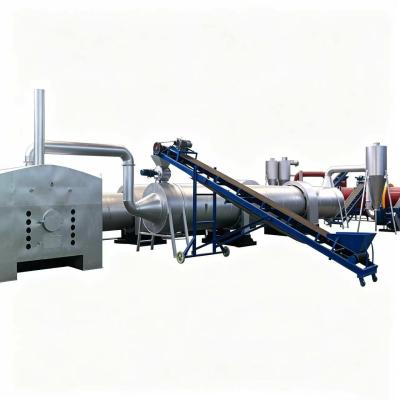 China Precision Engineered Biomass Rotary Dryer Integrated Low Temperature Forced Air Convection for sale