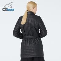 China Quilted Jacket with Horizontal and Vertical Quilting, Detachable Belt in 5 Colors, Sizes 42-50 with 82-88cm Length for sale