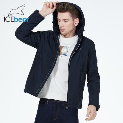 China Men's 100% Polyester Jacket with Asymmetrical Zipper - Sleeve Length 64-68cm, Bust 110-126cm for Spring Autumn Wear for sale