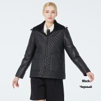 China Lightweight Cotton Women's Jacket with Cinched Waist - 65-71cm Length, 98-114cm Bust, White/Light Purple/Black for sale