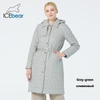 China Women's Spring Quilted Trenchcoat Jacket with Detachable Hood - 98-106cm Length, 5 Size Options for sale
