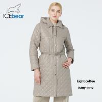 China Women's Spring Quilted Trenchcoat Jacket with Detachable Hood - 98-106cm Length, 5 Size Options for sale