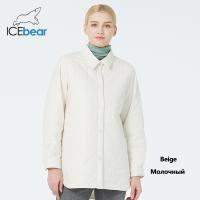 China White Waterproof Shirt Coat Windbreaker with Lapel Design - 78-84cm Length, 104-120cm Bust Range for sale