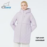 China Women's Lightweight Padded Jacket with Wide Hood Double Zipper Size 42-50 for sale
