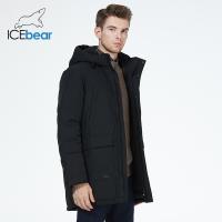 China Men's Bio Down Parka Jacket Size L-4XL with 6 Pockets and Windproof Fabric in 88.5-94.5cm Length for sale