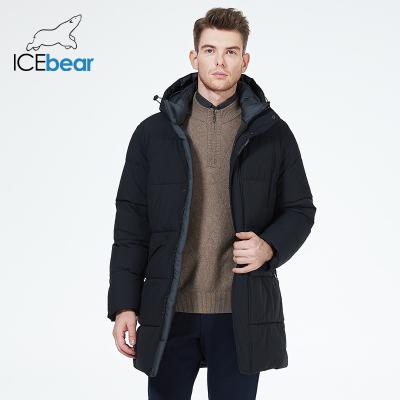 China Men's Business Winter Puffer Jacket with 4 Pockets 88.5-95.1cm Length Windproof Insulated Coat for sale