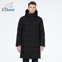 China Men's Winter Jacket with Windproof Waterproof Fabric - Sizes 46-56, Length 100-105cm for Extreme Cold Weather for sale