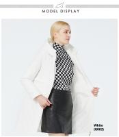 China ICEBERA GWC3570I Women's Spring Autumn Coat with Hood - Polyester Filling, Sizes 42-50, Machine Washable for sale