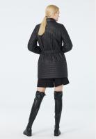 China Women's Demiseason Coat with Belt - Sizes 42-50, 98-114cm Bust, Loose Fit Casual Jacket for sale