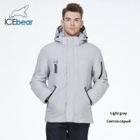 China Men's Multi-Pocket Short Down Jacket with Waterproof Fabric in Sizes 46-54 and 73.5-79.5cm Length for sale