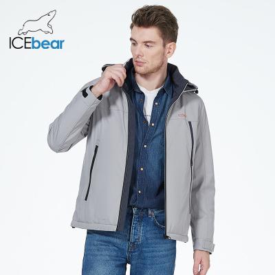 China ICEBERA Men's Spring Autumn Cotton Coat with Asymmetrical Zipper - Sizes 46-54, Sleeve Lengths 64-68cm for sale