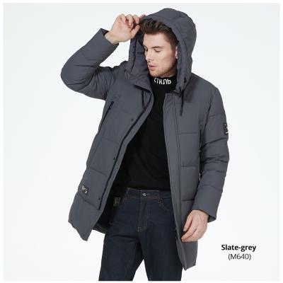 China Men's Winter Coat with 4 Pockets & Knitted Cuffs - Oxford Fabric in Sizes 46-54, 88.5-94.5cm Length for sale