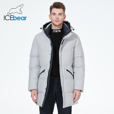 China ICEBERA Size 46-56 Men's Winter Jacket with Polyester Filling - Packable Down Coat for Business Style for sale