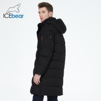 China ICEBERA MWD3479I Men's Winter Coat - 100cm Length Windproof Waterproof Jacket with Multiple Pockets for sale