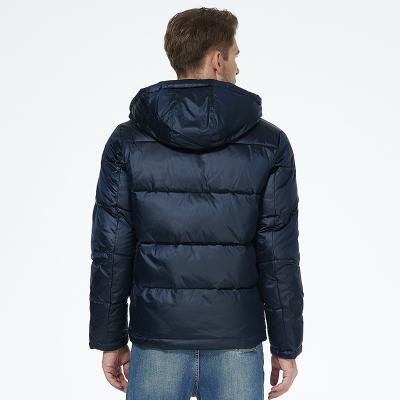 China ICEBERA Bio Down Man Coat Windproof Waterproof Winter Jacket Sizes 46-54 with Eco-Feather Insulation for sale