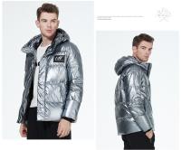 China icebear Bio Down Coat GWD 6217 Sustainable Warm Jacket 68-71.3cm Sleeve Recycled Polyester for sale