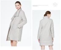 China Icebear 3671 Women's Winter Coat with Polyester Filling - Sizes 42-50, Knee-Length Design for sale