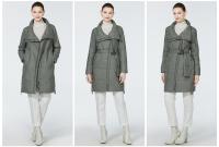 China Women's Demiseason Coat with 87-93 cm Length and 36.5-42.5 cm Adjustable Sleeves in Black, Green, Beige for sale