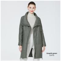 China Women's Demiseason Coat with 87-93 cm Length and 36.5-42.5 cm Adjustable Sleeves in Black, Green, Beige for sale