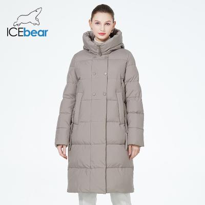 China Classic Double Breasted Winter Coat with Fox Fur Collar - Cotton Jacket in Sizes 46-54, Length 102-106cm for sale