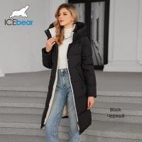 China Classic Contrast Color Medium Length Thickened Down Cotton Jacket - 42-50 Size Range, 5 Color Options for sale