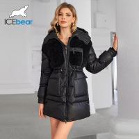 China Real Fox Fur Collar Winter Jacket with Hood - Size 42-50 in 5 Colors - Thickened Down/Cotton Blend for sale