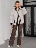 China Thickened Down Filling Women's Oversize Coat Casual Style Bright Colors 42-50 Size Winter Warm for sale