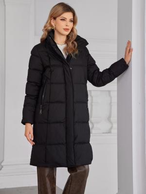 China ICEBERA GWD3873I Mid Length Winter Coat with Detachable Hood - Size 42-50, Multiple Colors Available for sale