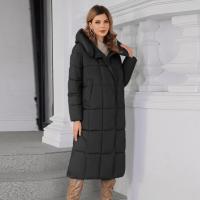 China ICEBERA Women Long Winter Coat Self Heating Graphene Lining Loose Style Size 42-50 for sale