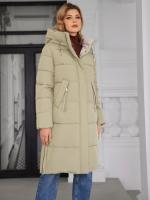 China ICEBERA Women Winter Coat Black Windproof Waterproof Thickened Down Cotton Jacket Model GWD3757I for sale