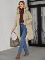 China ICEBERA Women Winter Coat Black Windproof Waterproof Thickened Down Cotton Jacket Model GWD3757I for sale
