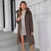 China ICEBERA Women Reversible Long Winter Coat Windproof Waterproof Size 42-50 Green Black for sale