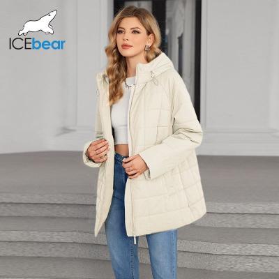 China Women Spring Autumn Coat with Reinforced Stitching Machine Washable Polyester Blend Casual Wear for sale