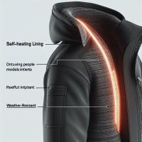 China Enhance Your Coat Collection with Self-heating Lining Weather Resistant for sale