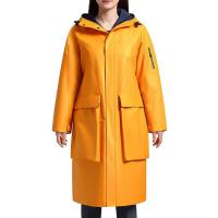 China Women Winter Coat Waterproof Thicken Cotton Filling Self-Heating Lining Big Pockets Hooded Weather Resistant for sale