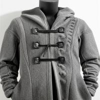 China Long Sleeve Coat with Hooked Design and Efficiency for sale