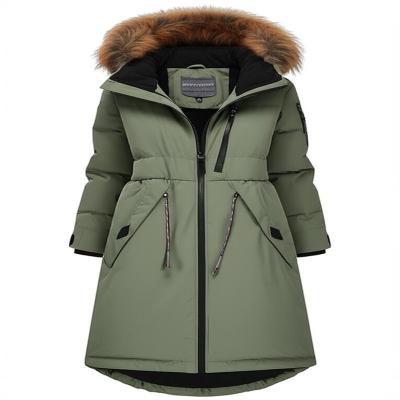 China Women Winter Coat Self-Heating Lining Thicken Cotton Filling Waterproof for Sub-zero Temperatures for sale