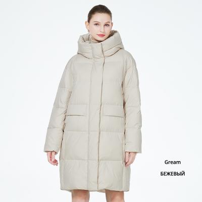 China Oversized Long Coat | Soft Beige · 95cm Full Coverage · Comfort-First Design for sale