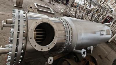 China Stainless Steel Tubular Heat Exchanger for High Temperature and Corrosion Resistant Applications for sale