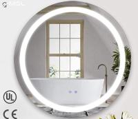 China 5mm LED Illuminated Bathroom Makeup Mirror with 12V Power and 50,000 Hour LED Lifespan for sale