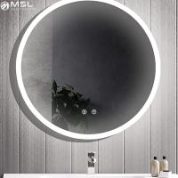 China Frameless Backlit LED Bathroom Mirror 12V 3000K-6000K with Anti-Fog and Motion Sensor for sale