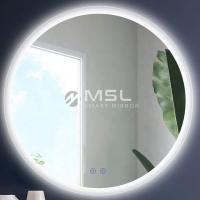 China 23 LED Battery Operated Smart Mirror with Anti-Fog Technology, 24W Power, IP44 Waterproof Rating for Bathroom Use for sale