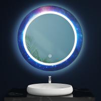 China 12V Wall Mounted LED Bathroom Mirror with Anti-Fog - 3000K-6000K CCT, 50,000 Hour Lifespan, Custom Sizes for sale