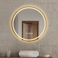 China 12V Wall Mounted LED Bathroom Mirror with Anti-Fog - 3000K-6000K CCT, 50,000 Hour Lifespan, Custom Sizes for sale