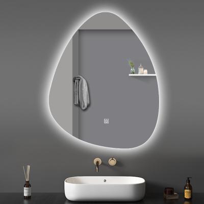 China Customizable LED Bathroom Mirror with 3000K-6500K Color Temperature & 12V Smart Lighting System for sale