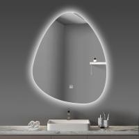 China Customizable LED Bathroom Mirror with 3000K-6500K Color Temperature & 12V Smart Lighting System for sale