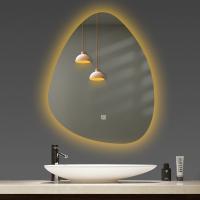 China Customizable LED Bathroom Mirror with 3000K-6500K Color Temperature & 12V Smart Lighting System for sale