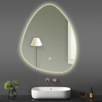 China Customizable LED Bathroom Mirror with 3000K-6500K Color Temperature & 12V Smart Lighting System for sale