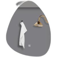 China Customizable LED Bathroom Mirror with 3000K-6500K Color Temperature & 12V Smart Lighting System for sale