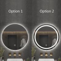 China Copper Free Sensor Touch LED Backlit Bathroom Mirror 5mm Silver Glass with 12V Operation and 3-Year Warranty for sale